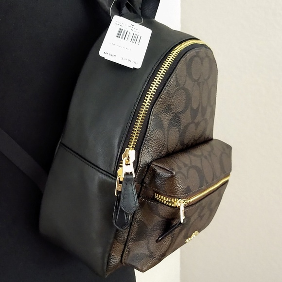 Coach | Bags | Coach Mini Signature Coded Charlie Backpack | Poshmark